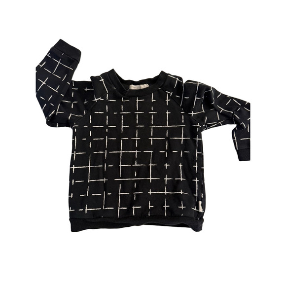 Miles The Label | Shirts & Tops | Miles The Label Baby Black White Grid ...